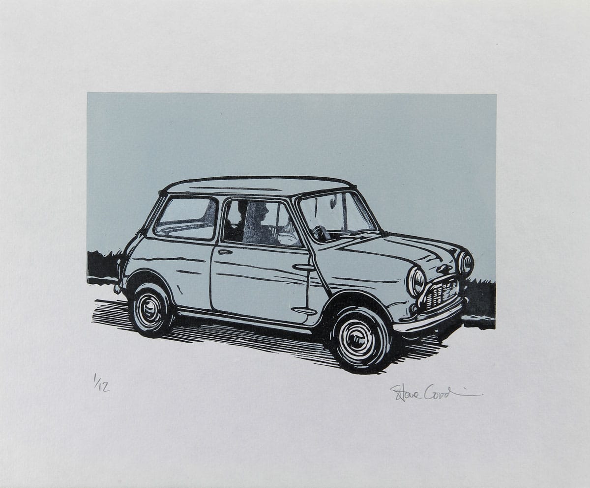 Mini Mk1 - Inky Crow Art